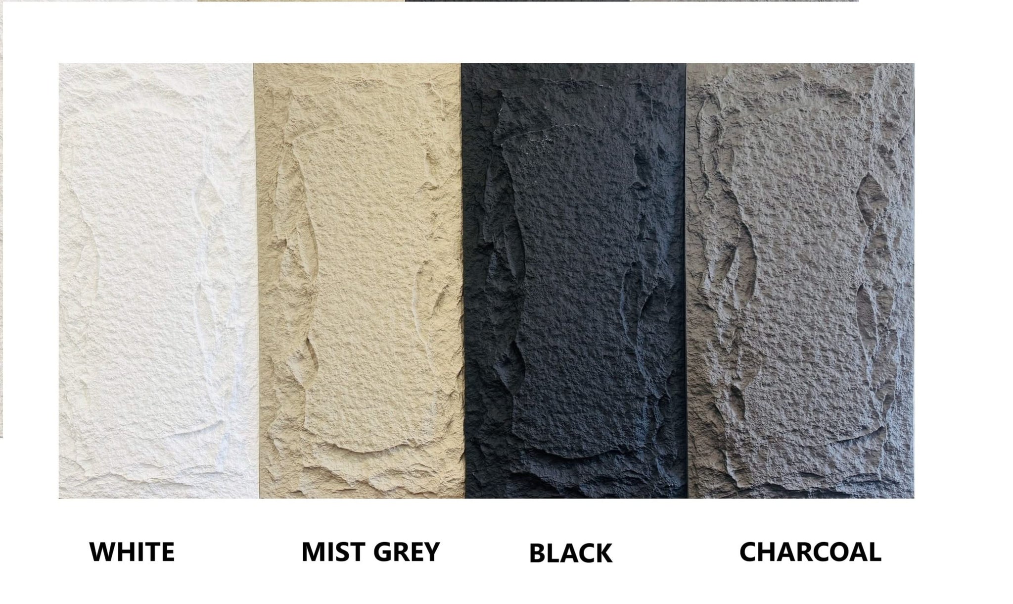 Black Fake Stone Cladding | Cladding Supplies Of Australia