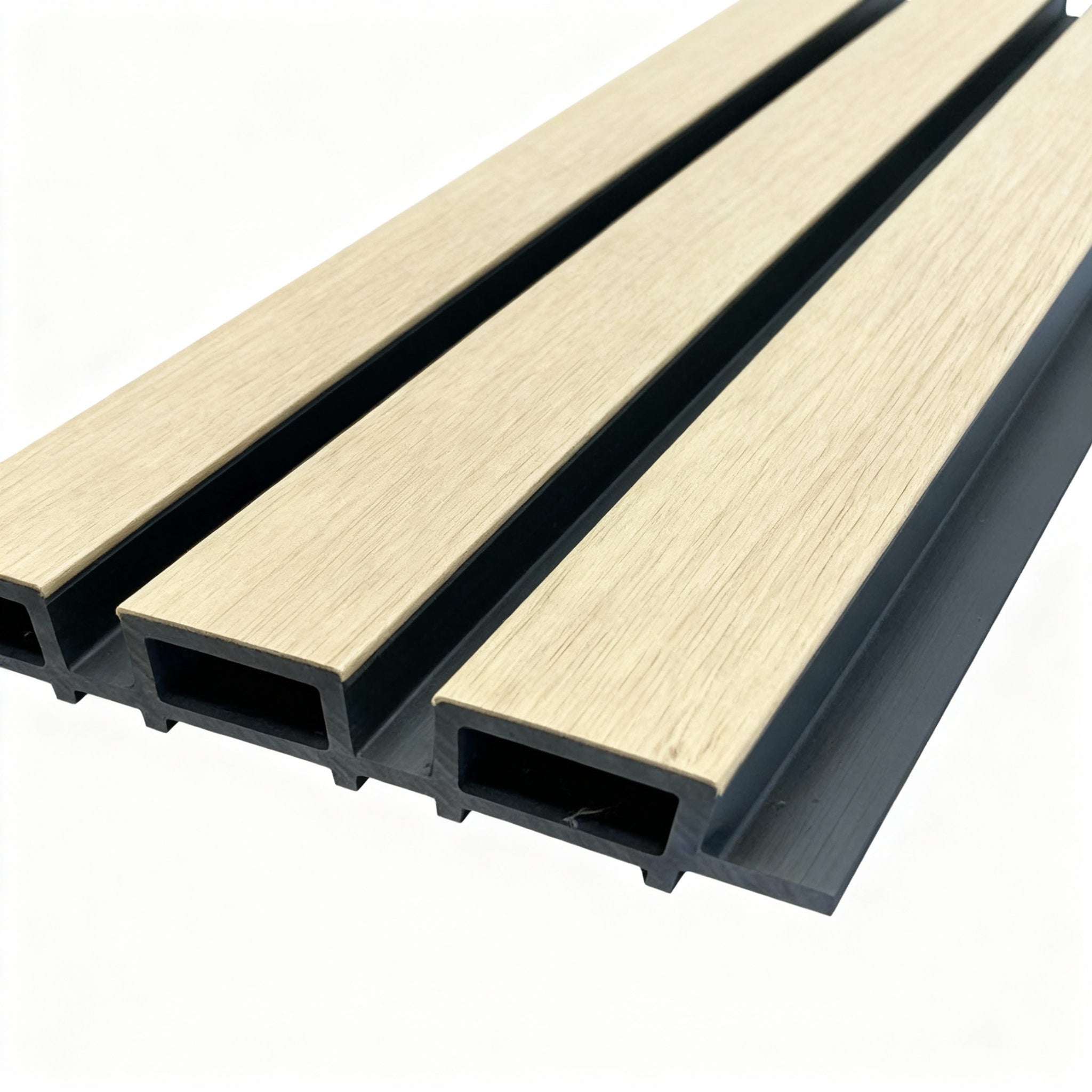 External Half Cladding Natural Oak Color 4 Slat 3 M | Cladding Supplies ...