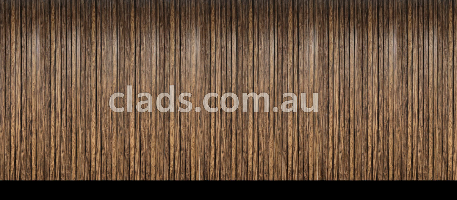 Internal Cladding In Black Ebony 4 Slat 3 M | Cladding Supplies Of Australia