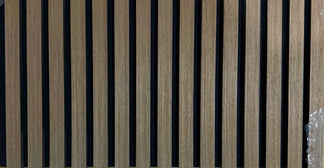 Acoustic Panel Walnut Oak Color 2.7 M | Internal Cladding